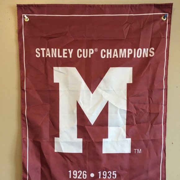NHL | Wall Decor | Montreal Maroons Coors Light Nhl Banner Hockey ...
